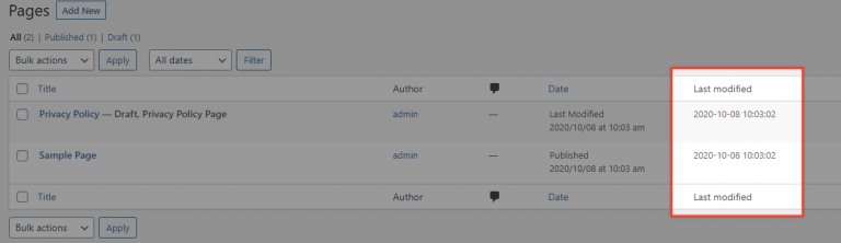 Customizing Wordpress Admin Tables Getting Started Pressidium 1846