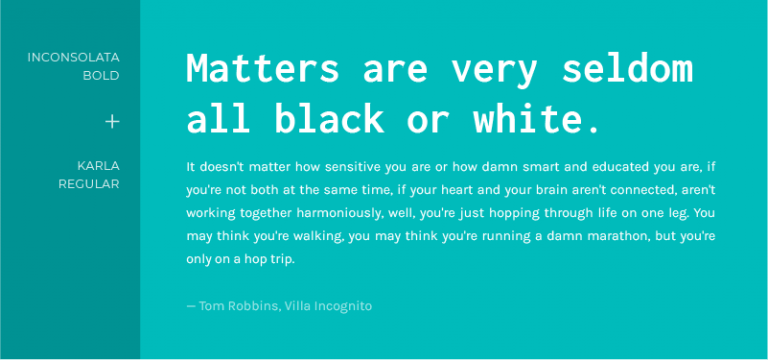 A Guide to Font Pairing for Web Designers: Tips + 30 Amazing Examples ...