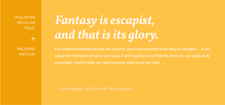 A Guide to Font Pairing for Web Designers: Tips + 30 Amazing Examples ...