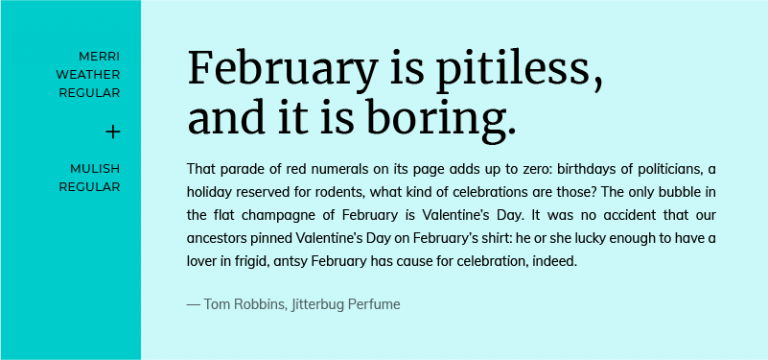 A Guide to Font Pairing for Web Designers: Tips + 30 Amazing Examples ...